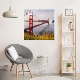 Glasbild Architektur & Skyline Golden Gate Bridge in San Francisco