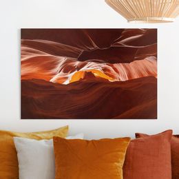 Leinwandbild Blick in den Antelope Canyon