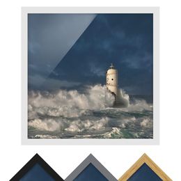 Natur & Landschaft Bild mit Rahmen Leuchtturm auf Sardinien