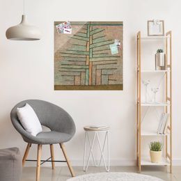 Glasbild Kunstdruck Paul Klee - Kiefer