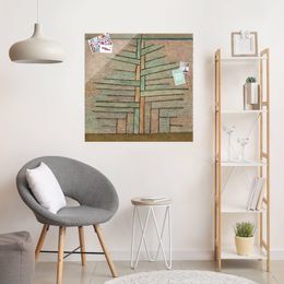 Glasbild Kunstdruck Paul Klee - Kiefer
