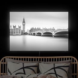LED-Wechselbild Westminster Br&uuml;cke und Big Ben