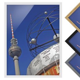 Architektur & Skyline Bild mit Rahmen Berlin Alexanderplatz