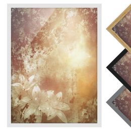 Muster & Textur Bild mit Rahmen Lilith