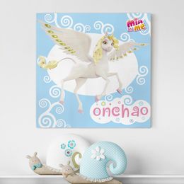 Leinwandbild Kinderzimmer Mia and me - Einhorn Onchao