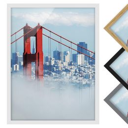 Architektur & Skyline Bild mit Rahmen Good Morning San Francisco!