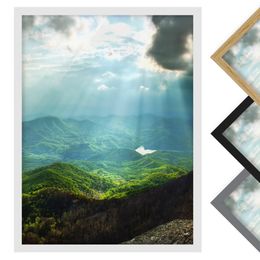 Natur & Landschaft Bild mit Rahmen Heavenly Ground