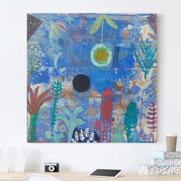 Leinwandbild Kunstdruck Paul Klee - Versunkene Landschaft