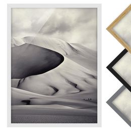 Natur & Landschaft Bild mit Rahmen Im S&uuml;den der Sahara