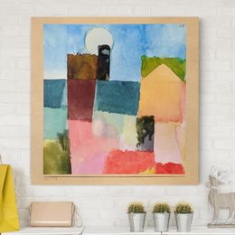 Leinwandbild Kunstdruck Paul Klee - Mondaufgang