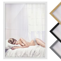 Muster & Textur Bild mit Rahmen Sleeping Beauty
