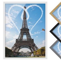 Architektur & Skyline Bild mit Rahmen Paris - City of Love