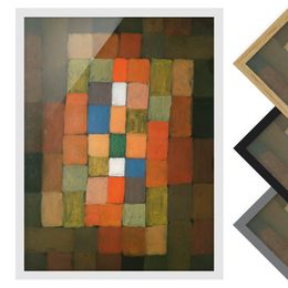 Kunstdruck mit Rahmen Paul Klee - Steigerung