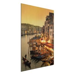 Alu-Dibond Architekur & Skyline Gro&szlig;er Kanal von Venedig