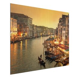 Alu-Dibond Architekur & Skyline Gro&szlig;er Kanal von Venedig