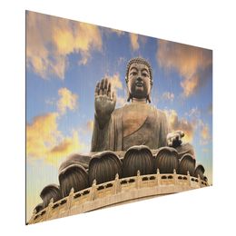 Alu-Dibond Spirituell Gro&szlig;er Buddha