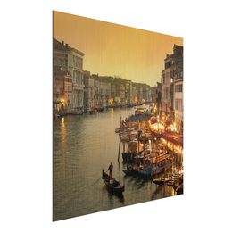 Alu-Dibond Architekur & Skyline Gro&szlig;er Kanal von Venedig