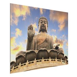 Alu-Dibond Spirituell Gro&szlig;er Buddha