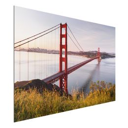 Alu-Dibond Architekur & Skyline Golden Gate Bridge in San Francisco