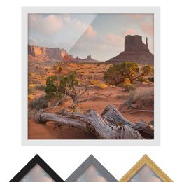Natur & Landschaft Bild mit Rahmen Monument Valley Navajo Tribal Park Arizona