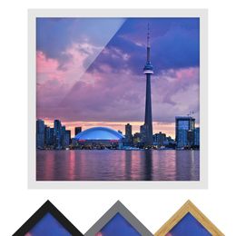 Architektur & Skyline Bild mit Rahmen Fascinating Toronto