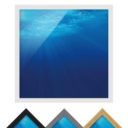 Strand Bild mit Rahmen Arctic Sun