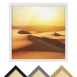 Natur & Landschaft Bild mit Rahmen Die W&uuml;ste Saudi Arabiens