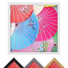 Muster & Textur Bild mit Rahmen Chinese Parasols