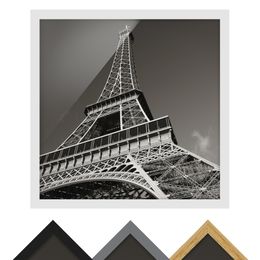 Architektur & Skyline Bild mit Rahmen Eiffelturm