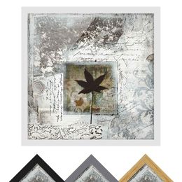 Vintage Bild mit Rahmen Silvery Memories