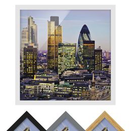 Architektur & Skyline Bild mit Rahmen London City