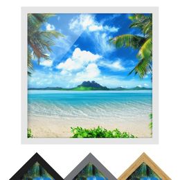 Natur & Landschaft Bild mit Rahmen Traumurlaub