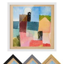 Kunstdruck mit Rahmen Paul Klee - Mondaufgang