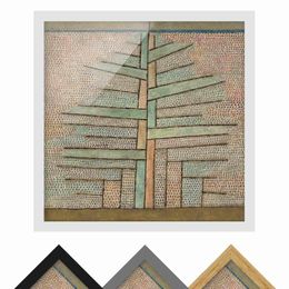 Kunstdruck mit Rahmen Paul Klee - Kiefer