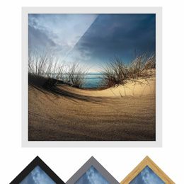 Natur & Landschaft Bild mit Rahmen Sandd&uuml;ne