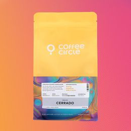 Coffee Circle Espresso Cerrado, 250 g ganze Bohne, Arabica aus Brasilien, Espresso, nussig & schokoladig