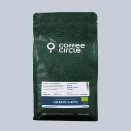 Coffee Circle Espresso Grano Gayo, 250g ganze Bohne, italienische Röstung, dunkel & kräftiger Kaffee, bio zertifiziert, Noten von braunem Zucker