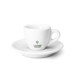 Coffee Circle Espresso Tasse, mit Logo