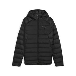 Daunenjacke Puma "Puma x HYROX Daunenjacke mit Kapuze Herren", Herren, Gr. L, schwarz, Obermaterial: 100% Polyester; Futter: 100% Polyester; Füllung: 10% Federn, 90% Entendaunen, Jacken