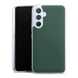 DeinDesign Galaxy A54 5G Handy Silikon Hülle Case transparent Handyhülle Colour Green Evergreen Silikon Case