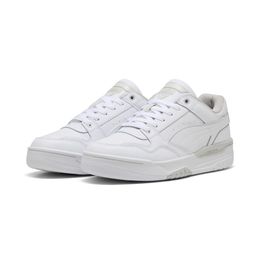 Sneaker Puma "Rebound Retro Sneakers Erwachsene", Damen, Gr. 48, wei&szlig; (wei&szlig; cool light gray), Obermaterial: Textil, Kuhleder, Synthetik, Leder; Futter: Textil; Innensohle: Textil; Laufsohle: Gummi, Schuhe Sneaker