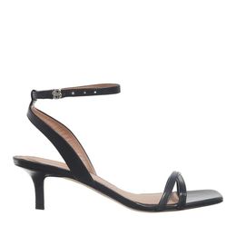 BOSS Sandaletten mit Absatz - Charlize Sandal50 - Gr. 38 (EU) - in Schwarz - f&uuml;r Damen