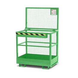 RR Industrietechnik Arbeitskorb Typ RAK RAL 6018 (gelbr&uuml;n)