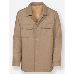 Marco Donati Herren Longjacke in Woll-Optik, camel-meliert, Gr&ouml;&szlig;e 50