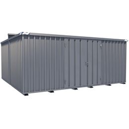 BOS ContainerCombination (H&ouml;he 2.4m) 5x4m; 2-fl&uuml;gelige T&uuml;r