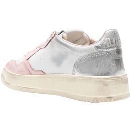 Autry Low-Top Sneaker - Sup Vint Low-Top Sneakers With Smooth - Gr. 41 (EU) - in Gold - f&uuml;r Damen