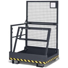 RR Industrietechnik Arbeitskorb Typ RAK-Compact RAL 7016 (anthrazitgrau)