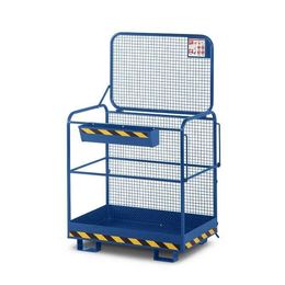 RR Industrietechnik Arbeitskorb Typ RAK-Eco RAL 5010 (enzianblau)