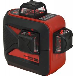 Futech 3D-Kreuzlinienlaser MC3D Compact (Rot) PROMO + Stativ