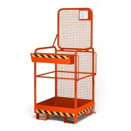 RR Industrietechnik Arbeitskorb Typ RAK-One RAL 2004 (reinorange)